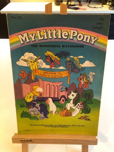 MLP My Little Pony GI UK Comic No 80. Original Vintage 1985-1993 Hasbro ...
