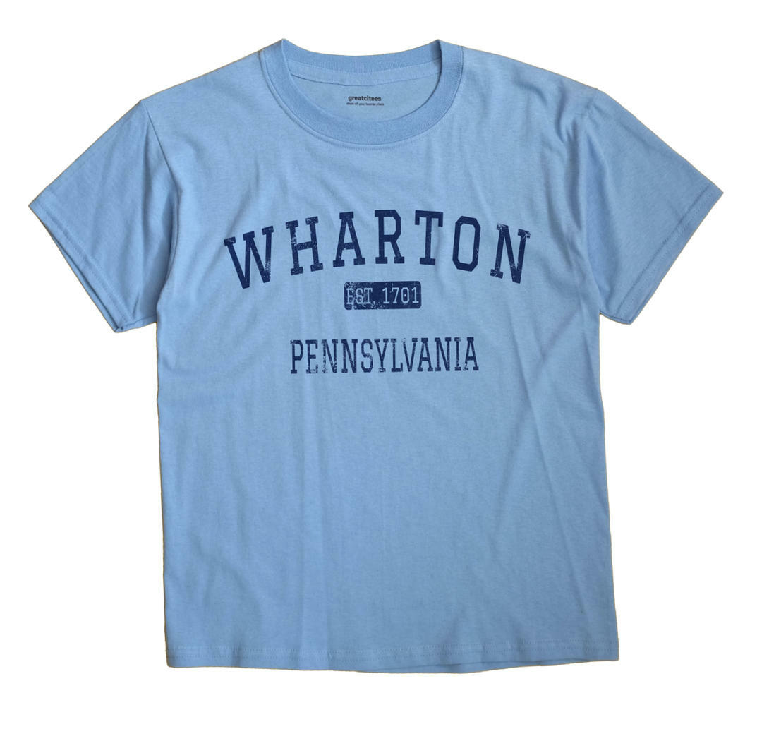 Wharton Pennsylvania PA T-Shirt Philadelphia EST | eBay.de