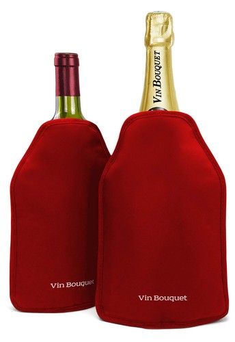 Vinbouquet FIE 342 Pro cooler bag red. Patented anti-slip system. Side ...