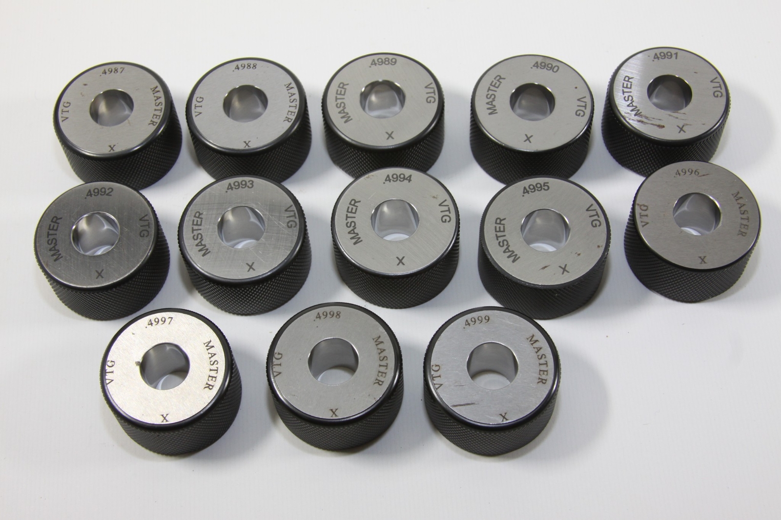 VERMONT GAGE MASTER RING GAGE STEEL X .4987-.4999 PN 231205310 | eBay