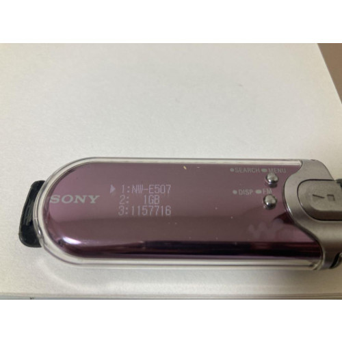 Sony WALKMAN NW-E507 1GB MP3 portable Media Player Audio Music ...