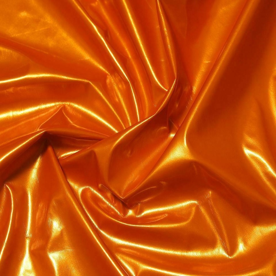 Shiny Metallic PVC Latex Pleather Stretch Fabric Vinyl Bodycon Dress ...