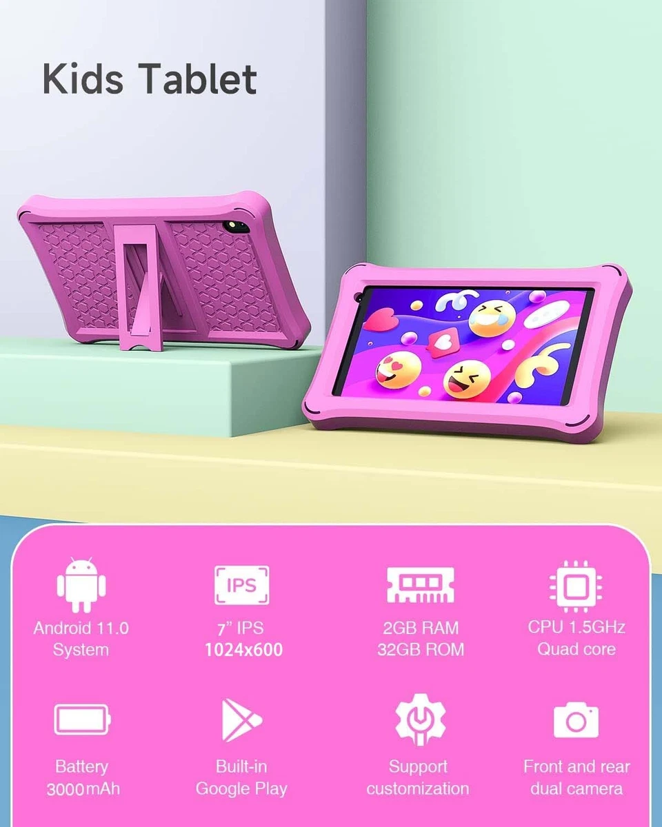 Android Tablet 7 Inch Pink