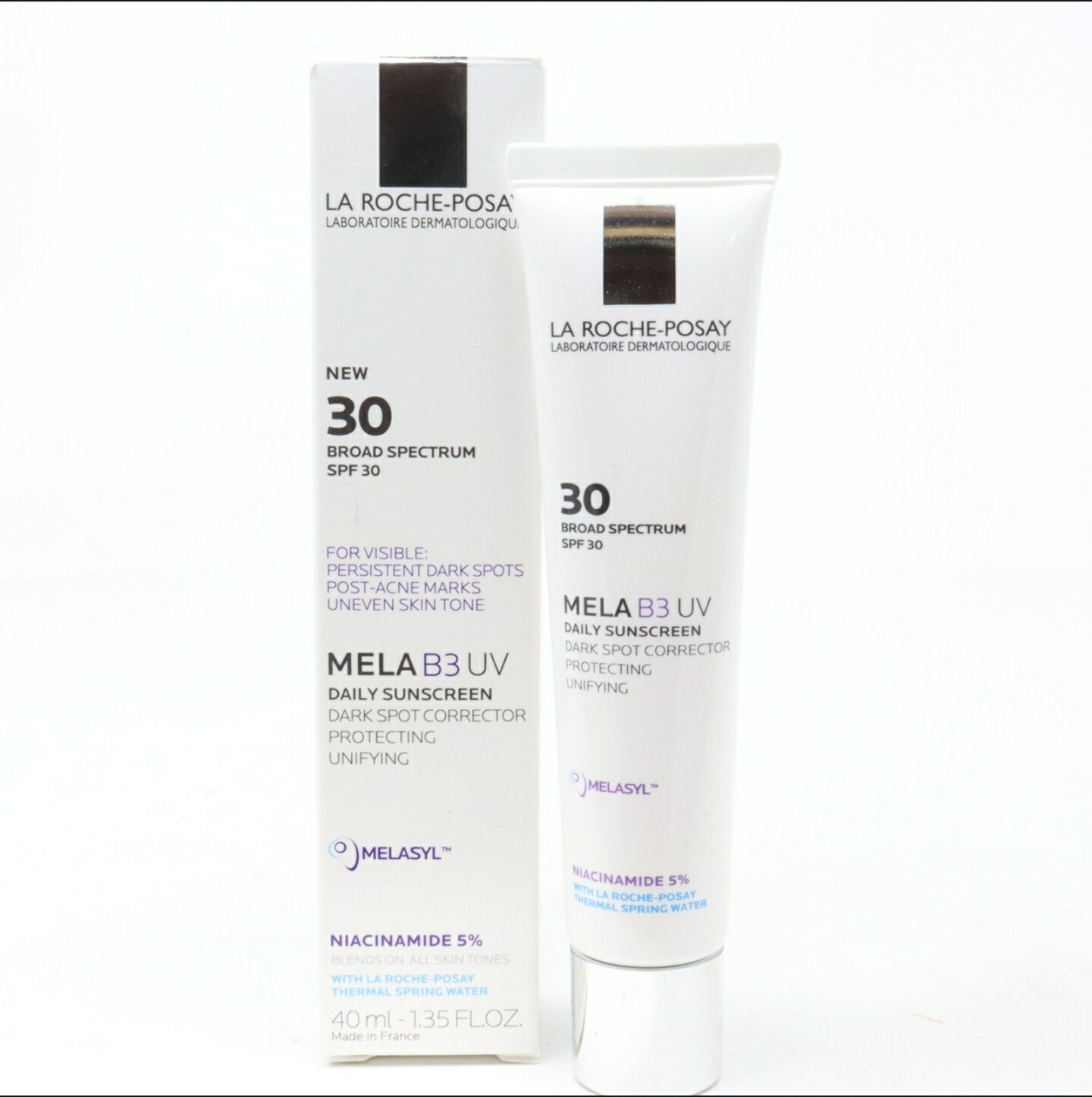 La Roche-Posay Mela B3 UV Daily Sunscreen SPF 30 Melasyl + Niacinamide ...