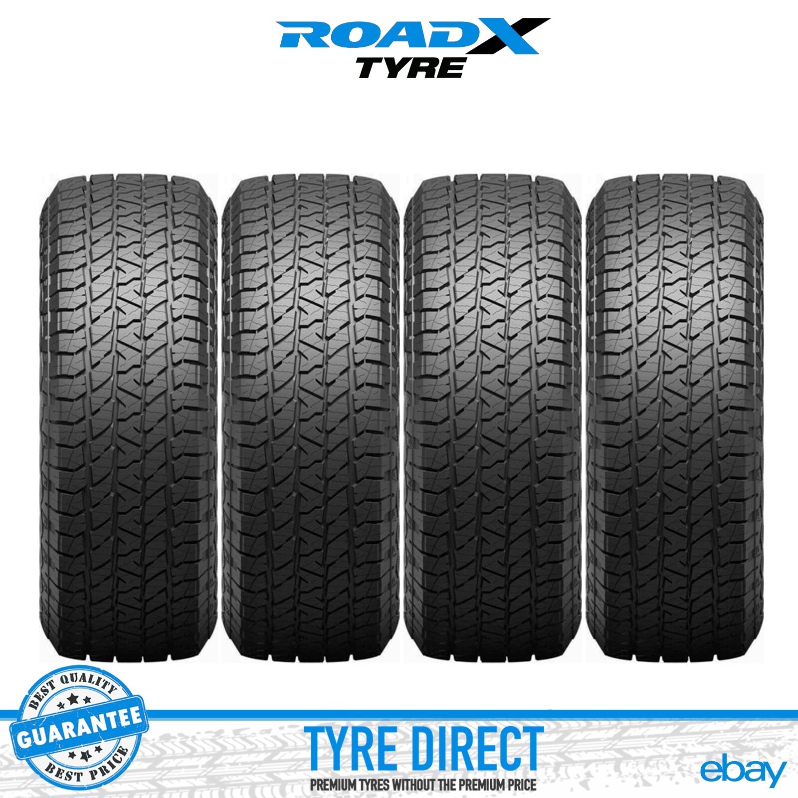 4X 215 75 15 ROADX RXQUEST A/T 21 - HIGH QUALITY ALL TERRAIN TYRES - M ...