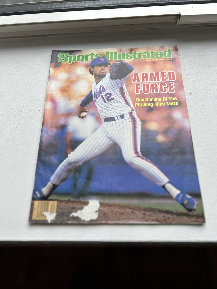 August 25 1986 Ron Darling New York Mets Baseball Sports Illustrated ...