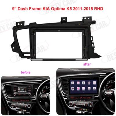 9'' Car Radio Stereo Dash Frame Fascia Panel w/Harness for KIA Optima ...