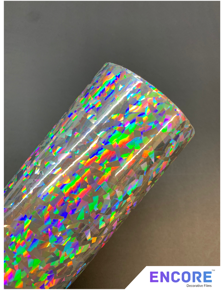 Encore® Holographic "Oil-Slick" Adhesive Vinyl for Decals/Stickers ...