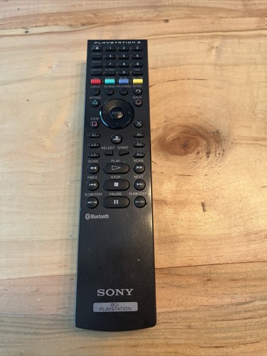 Sony BD Playstation 3 PS3 OEM Genuine Blu-Ray DVD Remote Control ...