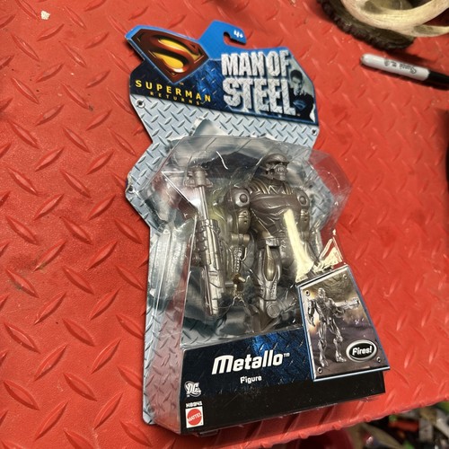 Superman Returns Man Of Steel Metallo Action Figure Mattel 2007 NEW ...