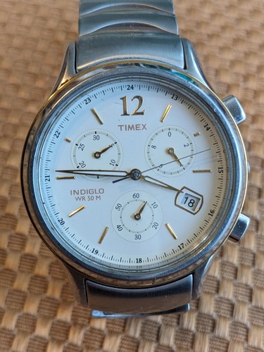 Vintage Timex indiglo K3 men's watch for Parts quartz 921 | eBay