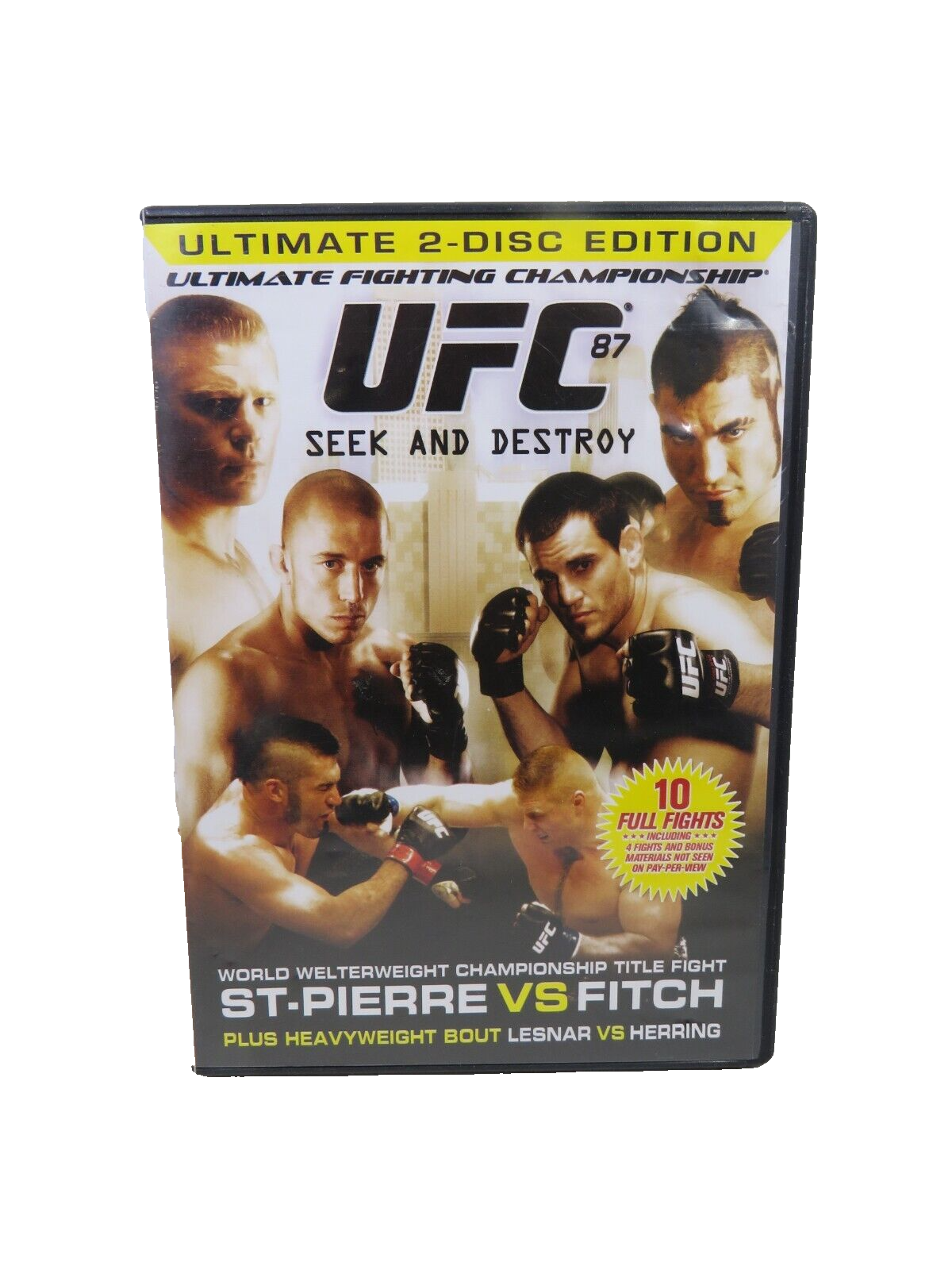 UFC 87: Seek and Destroy (DVD, 2008, 2-Disc Set) FREE SHIPPING ...