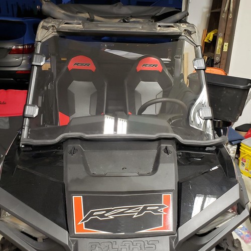 UTV Full Size Windshield For 2014-2018 Polaris RZR 900 900S 1000 Turbo ...