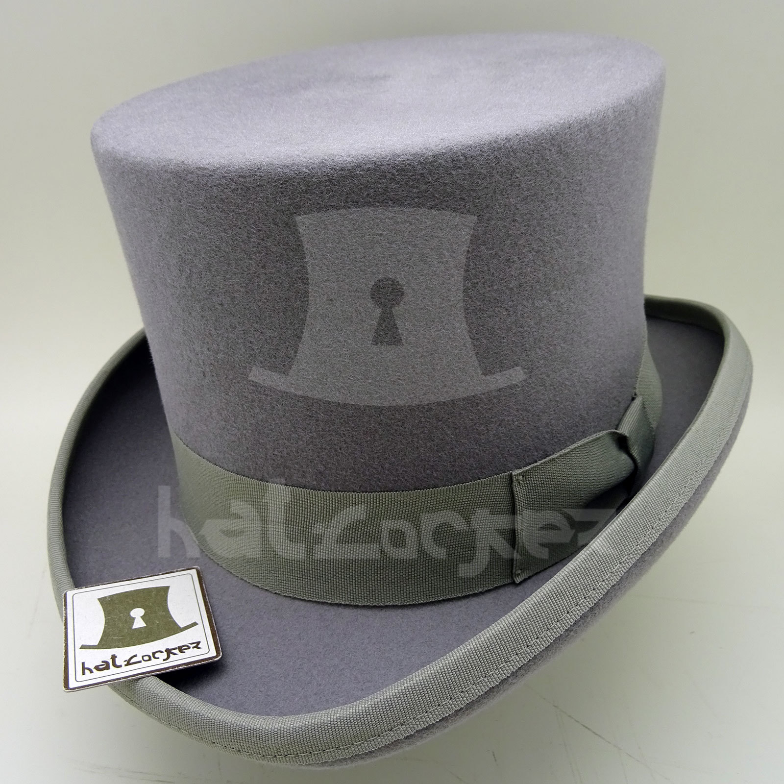 VINTAGE Wool Felt Men Top Hat Gentlemen Tuxedo Victorian Topper | 57cm ...