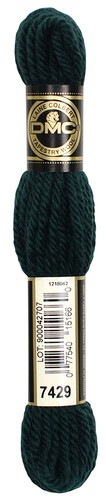 DMC Laine Colbert Tapestry Wool 8.7 Yard Skein - Color 7429 - Dark | eBay