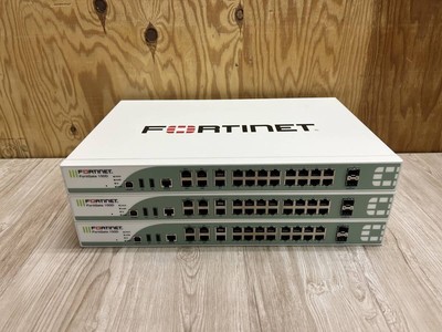 Fortinet FortiGate 100D FG-100D Security Appliance Used Set of 3 F/S | eBay