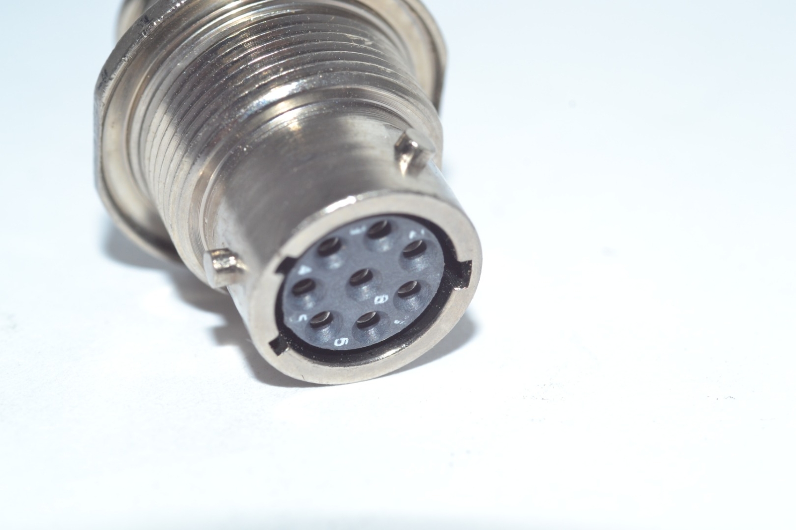 8 Pin Glenair Circular Mil Spec Connector Wired | eBay