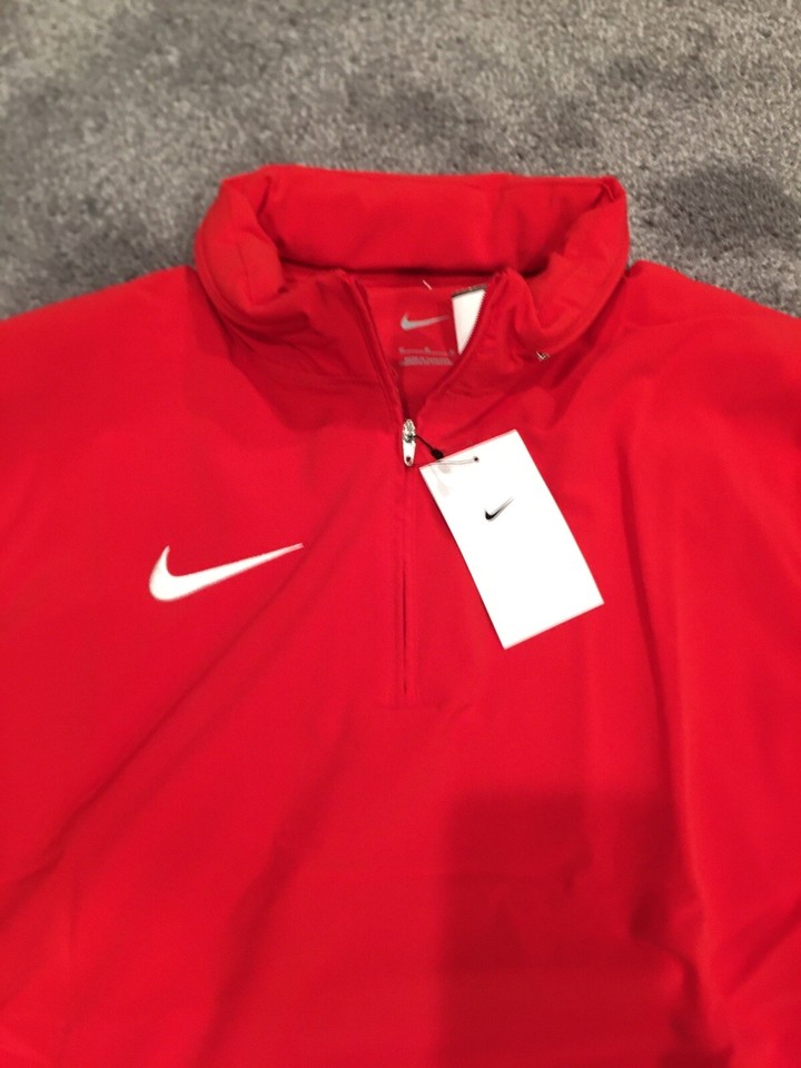 Nike Woven Coaches Sideline Jacket SS Red Mens Size Medium DV6755-657 ...