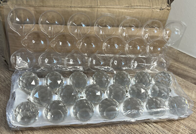 Glass Crystal Ball/Sphere Replacement For Chandeliers, Crafts. (Qty 20 ...