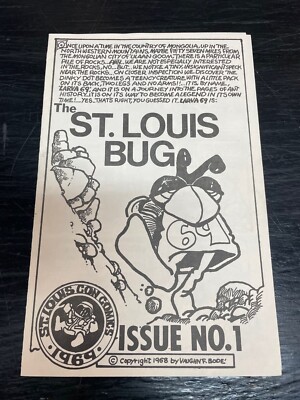 St. Louis Bug 1, 1968 4 Page by Vaughn Bode'. Excellent condition. | eBay