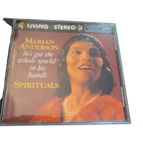 Marian Anderson Hes Got The Whole World In His Hands Spirituals CD RCA ...