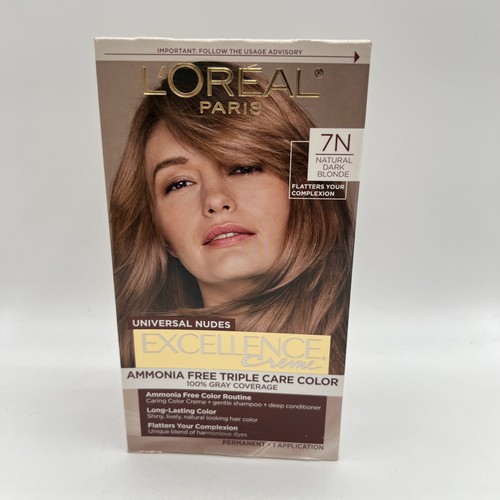 L'Oreal Universal Nudes Permanent Color 7N Natural Dark Blonde 5 Pack ...