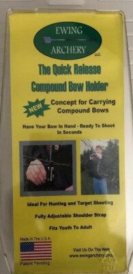 Ewing Archery The Quick Release Compound Bow Holder Hunting RARE ...