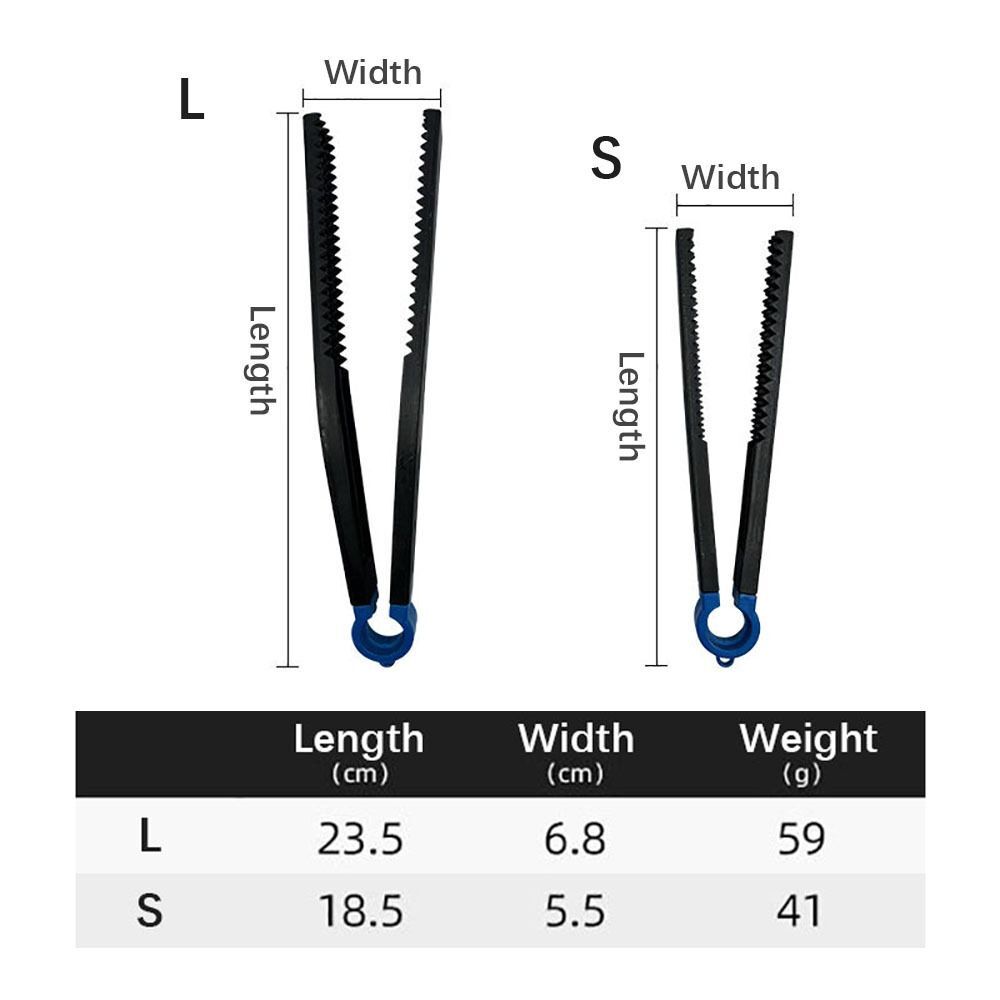 Wear Resistant Fishing Grips Plastic Fish Grabber Sturdy Fishing Pliers ...