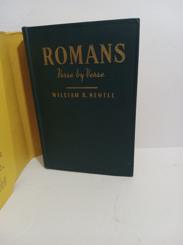 Romans Verse by Verse by William R. Newell (Hardcover) 9780802473851| eBay