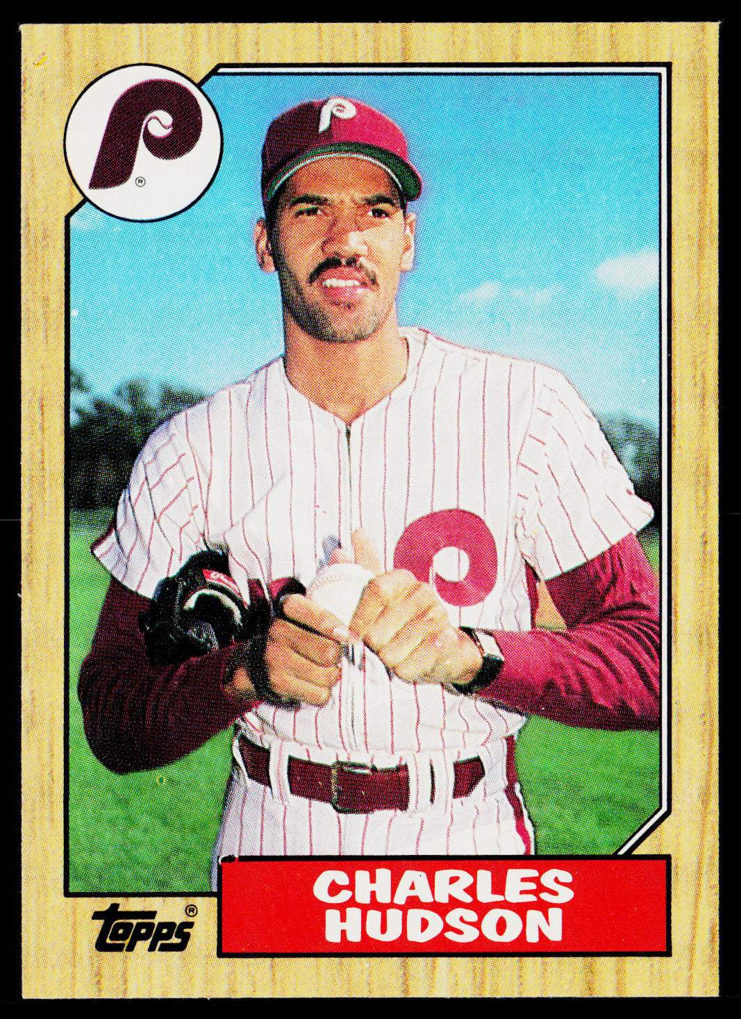 1987 Topps #191 Charles Hudson | eBay