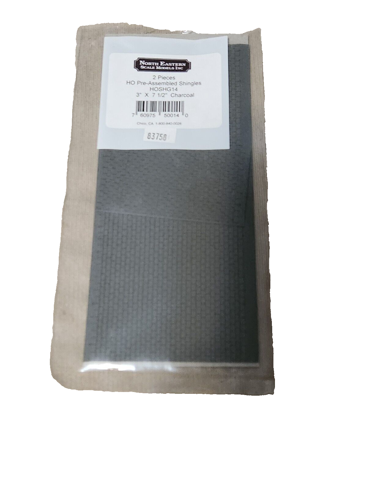 Northeastern Scale Models Inc HO Pre-assembled Shingle HOSHG14 Charcoal ...