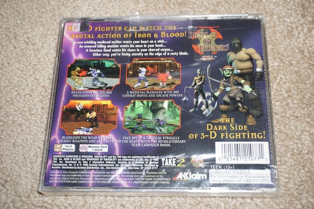 Advanced Dungeons & Dragons: Iron & Blood -- Warriors of Ravenloft ...