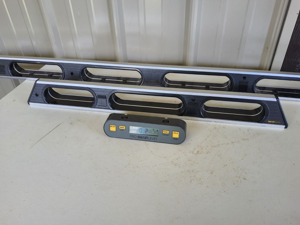 Wedge Innovations Pro Smart Level 48" and 24” Levels With Cases and ...