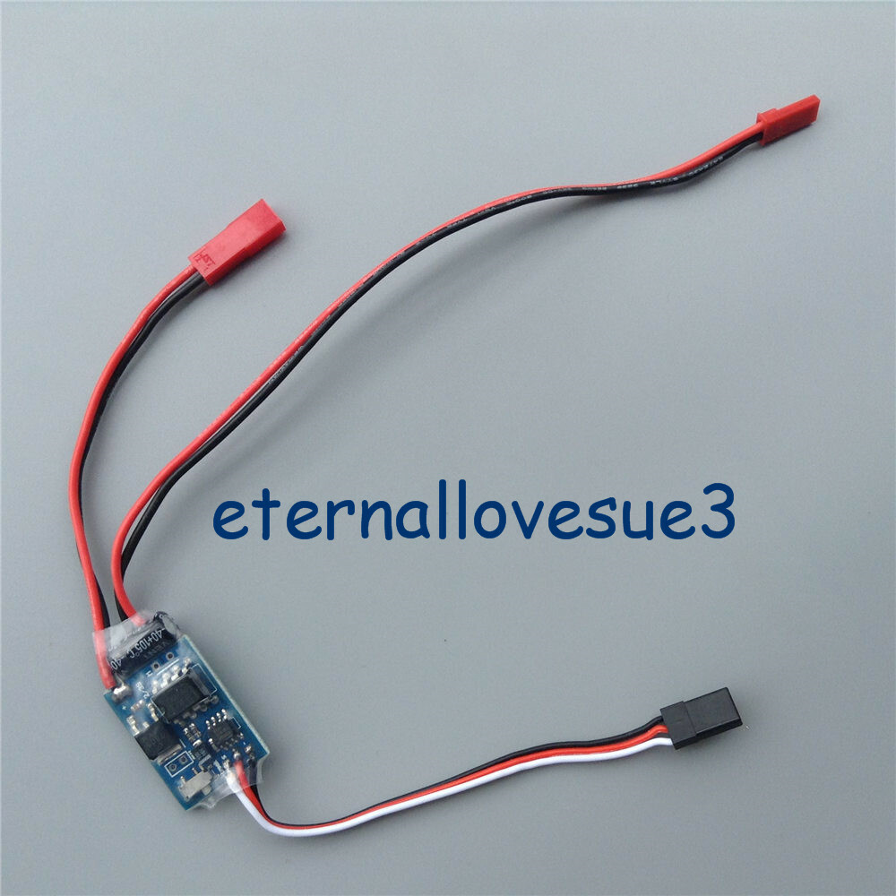 5A Brushed ESC Two-way 2s 3s Lipo 130 180 260 Motor RC boat Car Speed ...