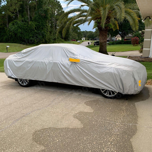 16FT XL Car Cover Dust Sun Waterproof Protector UV Resistant Universal ...