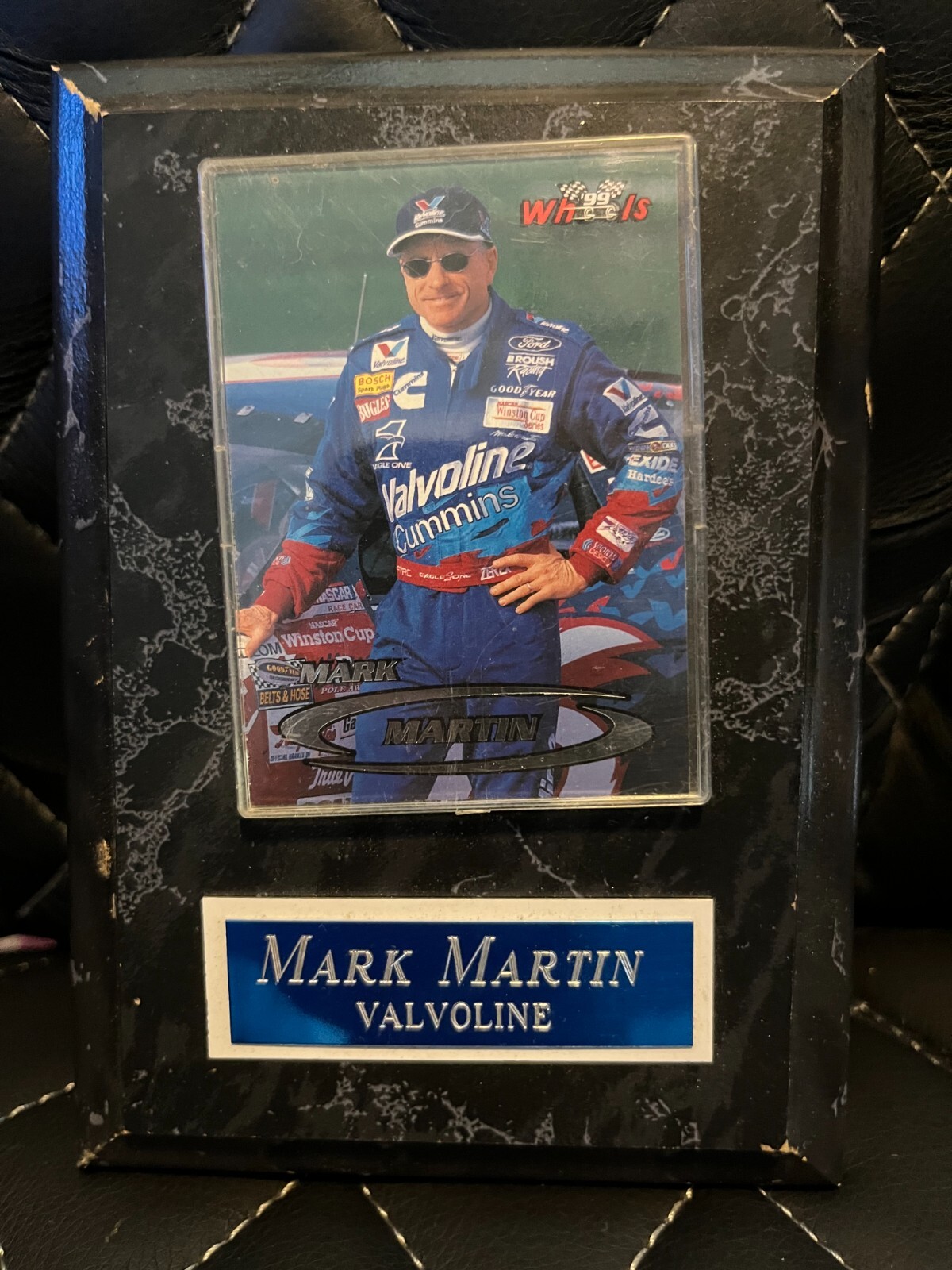 NASCAR Mark Martin Valvoline 1999 Mounted Trading Card Plaque | eBay