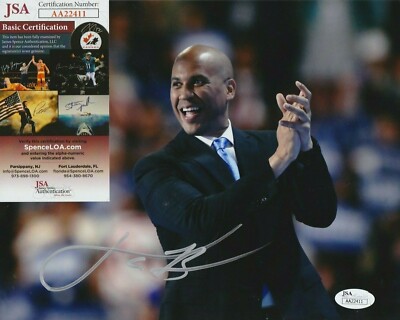 Cory Booker Signed 8x10 Photo w/ JSA COA #AA22411 New Jersey Senator | eBay