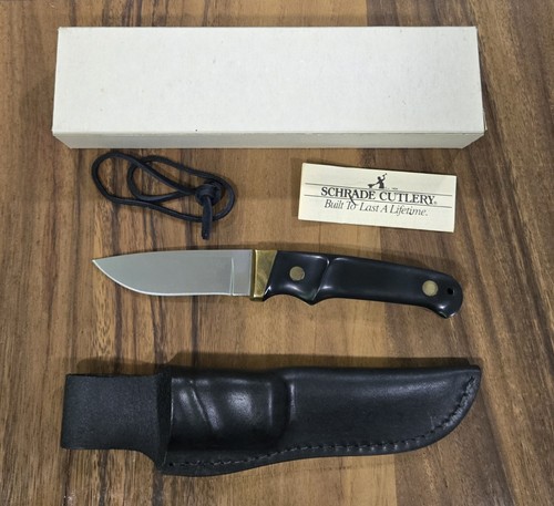 SCHRADE USA PH1 PRO HUNTER KNIFE W/SHEATH | eBay