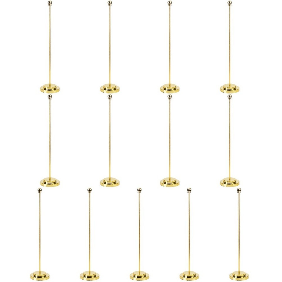 13pcs Multifunctional Office Flagpole Festival Flag Holder Iron ...