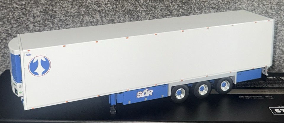 WSI MacNeil Shellfish Trailer 1.50 Scale Model Truck Similar to Tekno ...