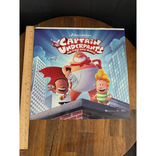 Captain Underpants: The First Epic Movie - DreamWorks Poster | eBay