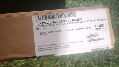 Cree Lighting 2x2 Architectural LED Troffer Light, 3000 Lumens, 120 ...