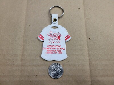 Stonehedge Elementary School Vintage Keychain Key Chain Ring Tether ...