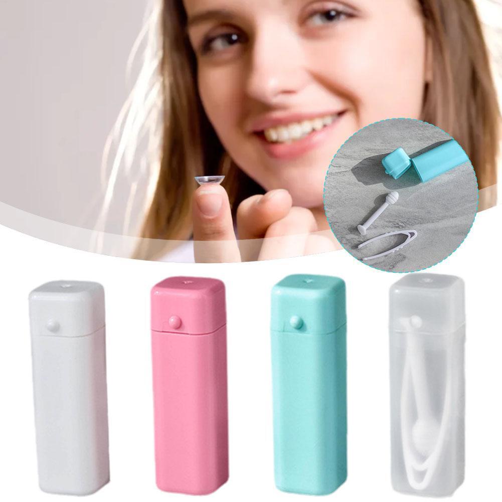 Soft Silicone Contact Lenses Care Set Tip Tweezer and Case Hot A5 | eBay