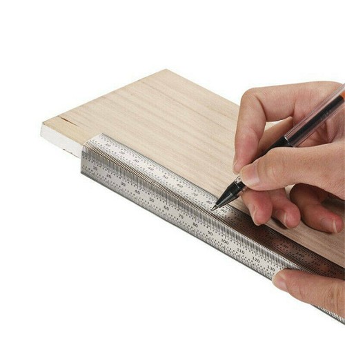 Ultra Precision Marking Ruler T Type Square Woodworking Scriber ...
