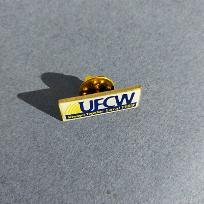 UFCW Union 1189 Lapel Hat Jacket Pin | eBay