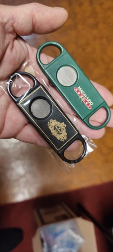 New Partagas + Used Vintage Macanudo Stainless Steel Cigar Cutter, Set ...