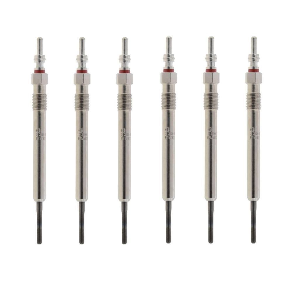 Bosch Set 6 Diesel Glow Plugs For Audi Porsche Volkswagen 2.0L L4 3.0L ...
