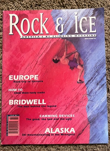 Vintage Rock & Ice Magazine May - June 1994 No. 61 | eBay