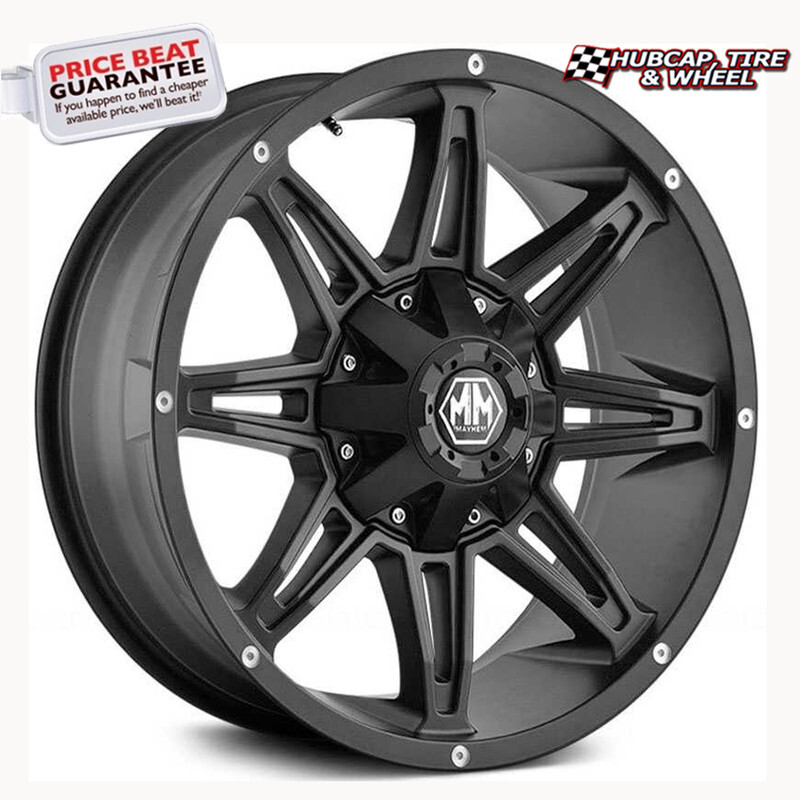 Mayhem Rampage 8090 Matte Black - 18X9 - 6x135/6x139.7 BP, 18MM Offset ...